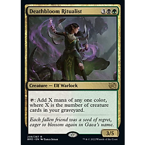 Magic: the Gathering - Deathbloom Ritualist (208) - The Brothers' War