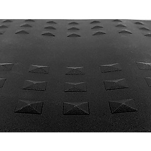 Colortrak Heat-Resistant Styling Station Mat, Silicone Mat Prevents Work Surfaces from Heat Damage of Styling Tools, Prevent Tool from Falling or Slipping, Black, 9 x 11 inches