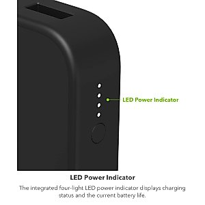 mophie Powerstation 2023 with PD Power Bank - 10,000 mAh Large Internal Battery, (2) USB-A Port and (1) 20W USB-C PD Fast Charging Input/Output Port, Travel-Friendly