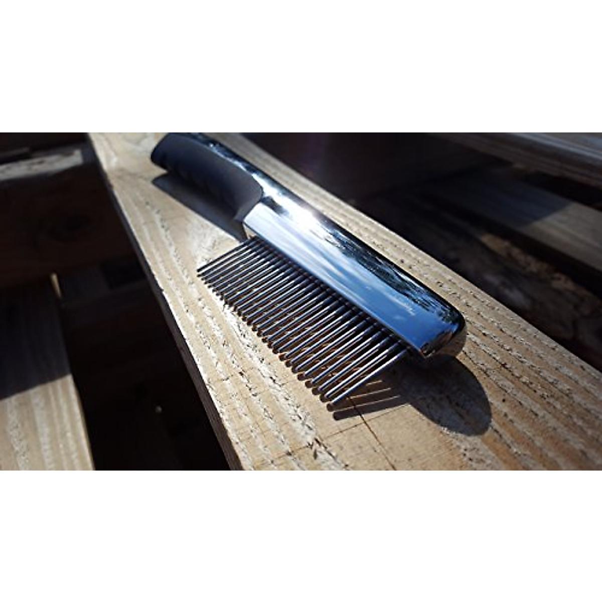 Resco Professional Anti-Static Dog, Cat, and Pet Rotating Pin Comb, Best for Removing Knots and Mats