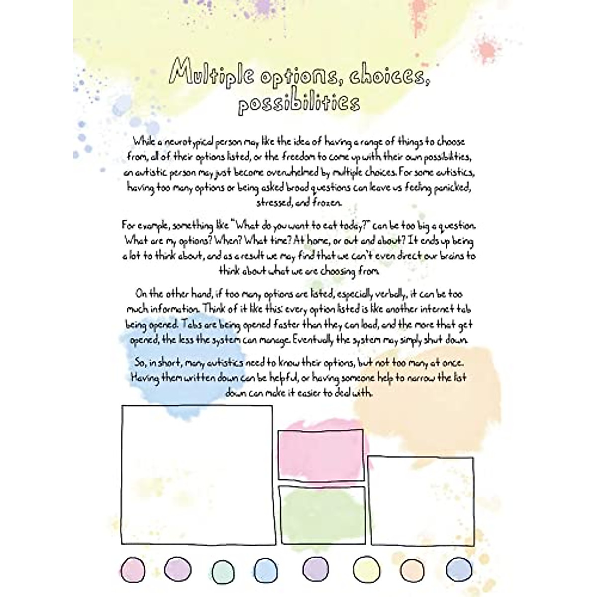 I Am Autistic: A Workbook: Sensory Tools, Practical Advice, and Interactive Journaling for Understanding Life with Autism (By Someone Diagnosed with It)