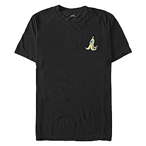 NEFF Trippin Out Young Men's Short Sleeve Tee Shirt, Black, X-Large