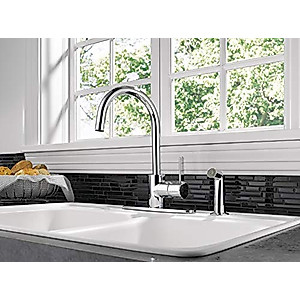 Peerless Precept Single-Handle Kitchen Sink Faucet with Side Sprayer, Chrome P199152LF