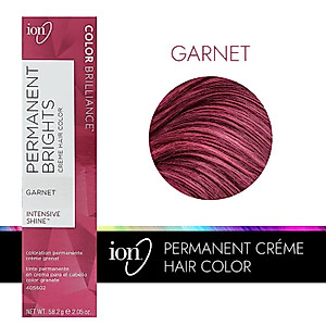 Ion Permanent Brights Creme Hair Color Garnet Garnet