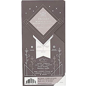 RITUAL CHOCOLATE Vanilla 70% Cacao Bar, 1 EA