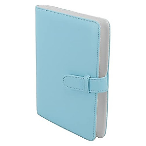 3-inch Photo Album, 256-pocket Waterproof Photo Album for Tickets Business Card (Blue)
