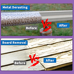 12Pcs Strip Discs Stripping Wheel, 4-1/2"x 7/8" Inch Stripping Wheel for Angle Grinder Clean and Remove Paint Coating Rust Welds Oxidation