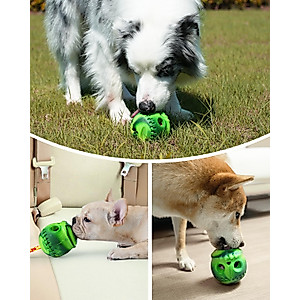 Joytale Dog Enrichment Toys, Fillable Dog Chew Toys, Dog Toys for Aggressive Chewers, Skull Design Dog Toys with Rope, Indestructible Dog Toy to Keep Them Busy