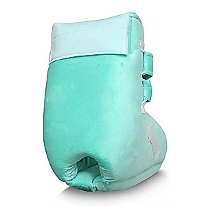 NYOrtho Heel Protector Cushion - Pressure Relieving Pillow with Cooling Gel Pack For Heel Ulcers, Opening At The Heal Soft Fabric Average Adult | Single Boot