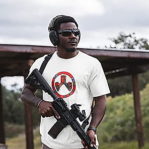 Magpul Cotton Crew Neck Short Sleeve T-Shirt for Men, Aloha White, 2X-Large