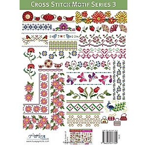Cross Stitch Motif Series 3: Borders: 300 New Cross Stitch Motifs