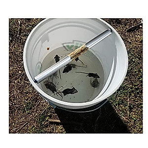 Rolling Mouse Trap Humane Mice Rats Mouse Killer Roll Trap Spinning Log Grasp Rat Catcher Mouse Bucket Trap Roller Traps