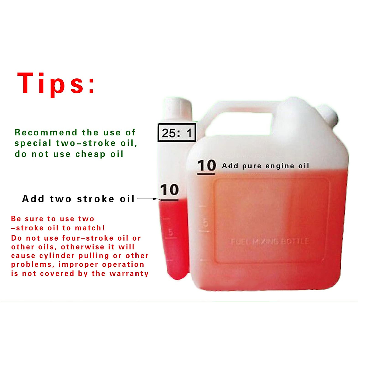 52cc Gas Powered Earth Auger Post Hole Digger Borer Fence Ground Drill 4inch / 6inch / 8inch Bits (52CC Red)