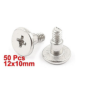 uxcell Laptop Shockproof Phillips Flat Head Bolts HDD Hard Drive Screws 50pcs