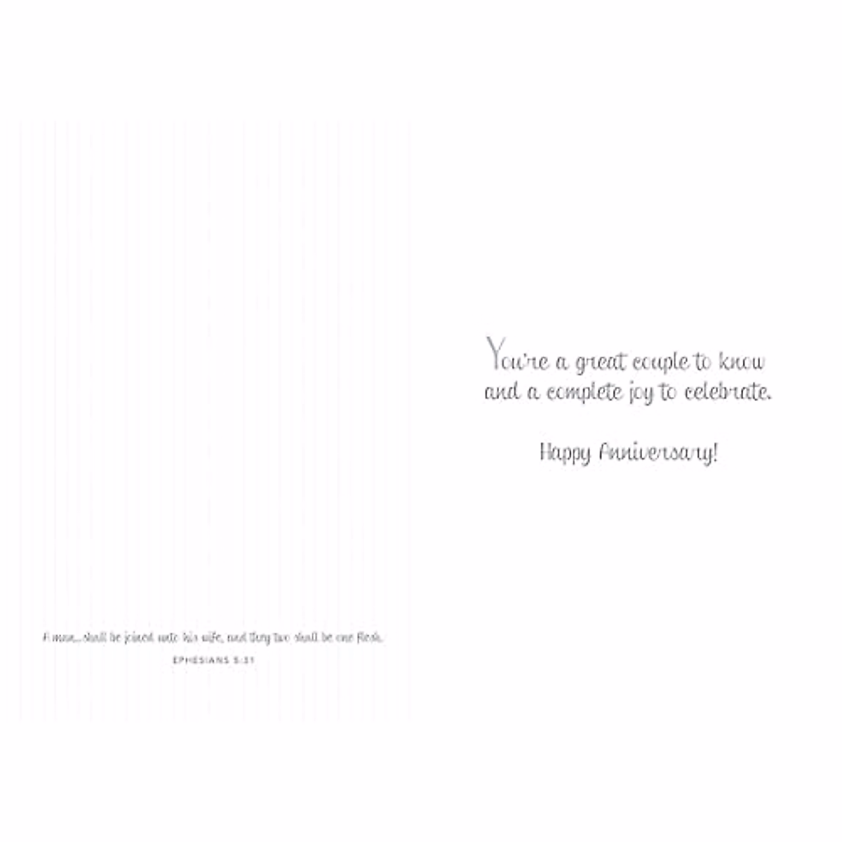 Boxed Greeting Cards - Christian Anniversary Cards with Envelopes - Anniversary Blessings - KJV Scripture - Package of 12