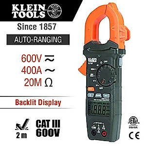 Klein Tools Electrical Test Kit Bundle with Clamp Meter, Circuit Breaker Finder and Voltage Testers