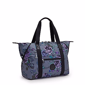 Kipling Women's Art Medium Tote Bag, Lightweight Large Weekender, Travel Handbag, Curiosity Gr