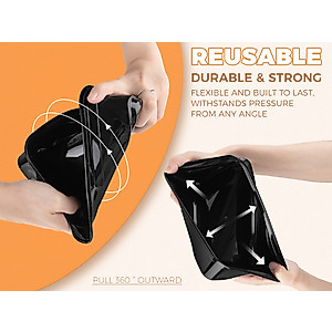 Golden State Art, 50 Pack 38 Oz Meal Prep Container, 1-Compartment Lunch Bento Box with Lid, BPA Free, Freezer, Microwave, Dishwasher Safe, Reusable