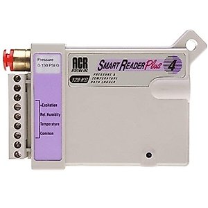 ACR Systems 01-0139 SmartReader Plus 4 4-Channel Pressure Temperature and RH Data Logger, 150 Gauge, 128 KB