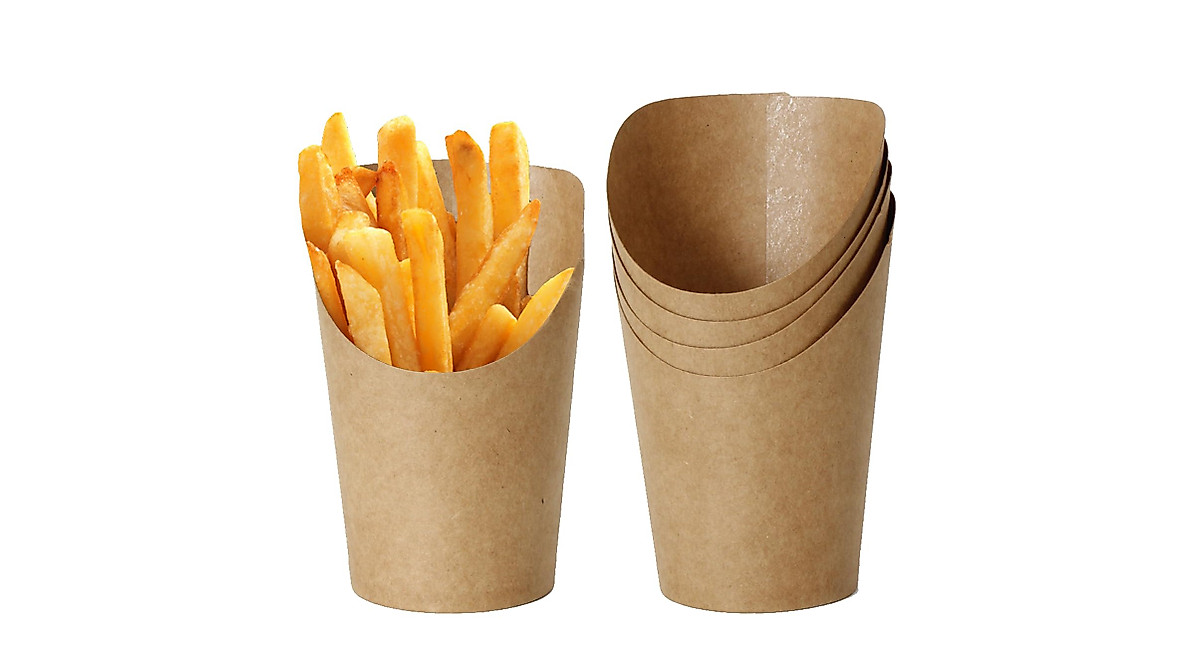 Youngever 50 Pack 12oz French Fry & Snack Cups for Any Occasion