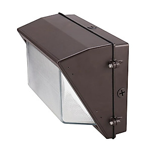 GREENLIGHTDEPOT LED Wall Pack Light - Photocell Included - SWP5 - Forward Throw - DLC 5.1 Listed (Cool White (5000K), Cool White (5000K)_120W)