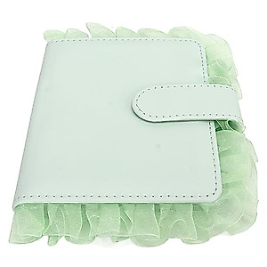 Camera Picture Album, High Transparency 64 Pockets Light Buckle Design Mini Film Photo Album for Display (Green)