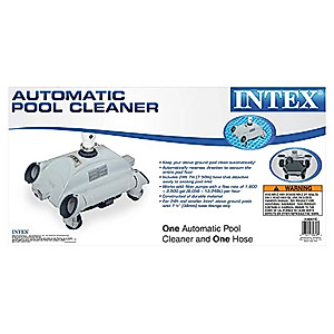 Intex 2800 GPH Above Ground Pool Sand Filter Pump and Automatic Pool Vacuum