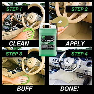3D All Purpose Cleaner for Car, Home & Office Use - Multi Surface Cleaner Refill 1 Gallon