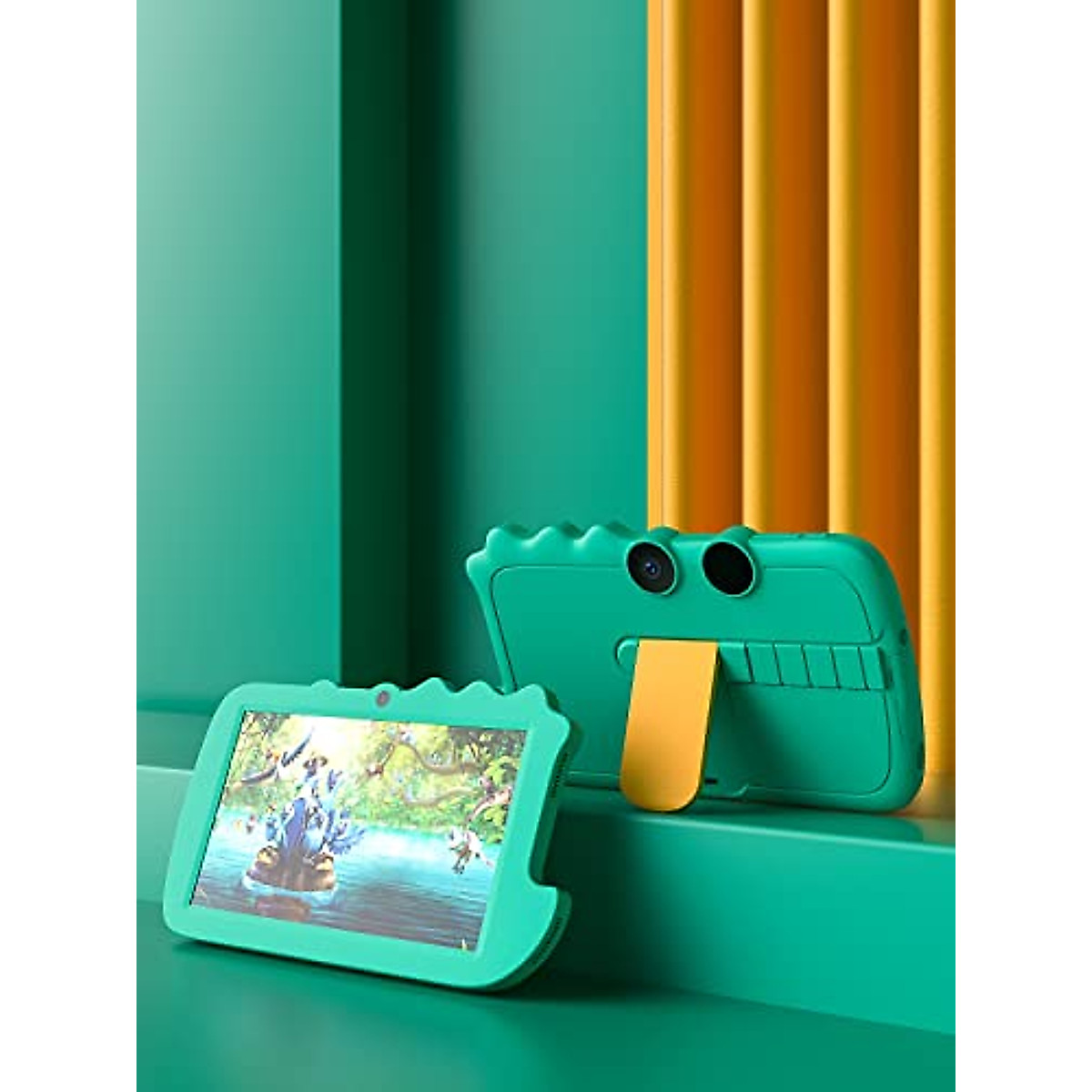 ATOZEE Kids Tablet, Toddler Tablet, 7" Tableta for Boys Girls, 32GB Android 11 Tablet, 2GB RAM WiFi Dual Camera IPS Safety Eye Protection Screen, Parental Control APP, Latest Model Kid Tablets