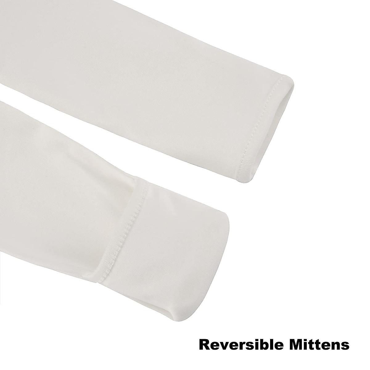 Aablexema Organic Cotton Baby Footies Pajamas with Mittens - Neutral Newborn Infant Zip Up Sleep Play(White,Newborn)