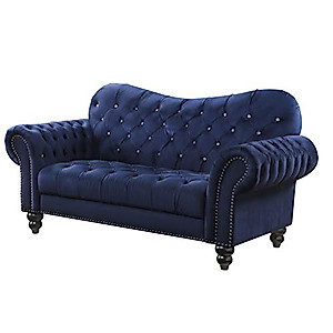 Acme Furniture Iberis Loveseat, Wood
