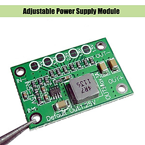 KOOBOOK 5Pcs DC DC Step Down Power Module 5-16V to 1.25V/1.5V/1.8V/2.5V/3.3V/5V 3A Adjustable Buck Voltage Converter Board