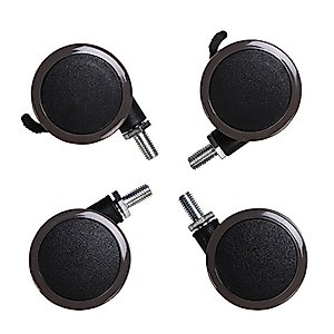 FlexiSpot Height Adjustable Desk Leg Casters Wheels Set of 4 pcs