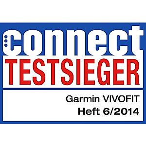 Garmin Vivofit Fitness Band - Black w/o ant stick (Renewed)