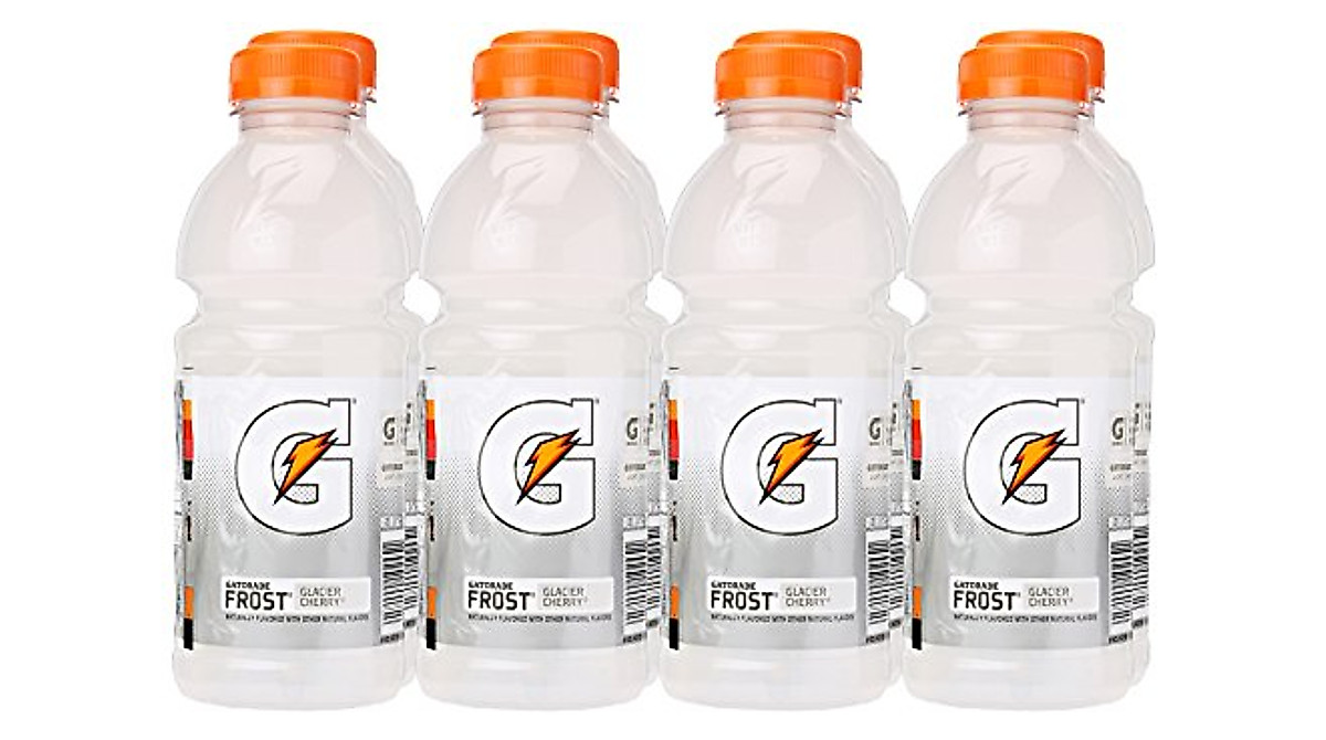 Gatorade Glacier Cherry - Hydrate & Refuel | 20 Fl Oz Pack of 8