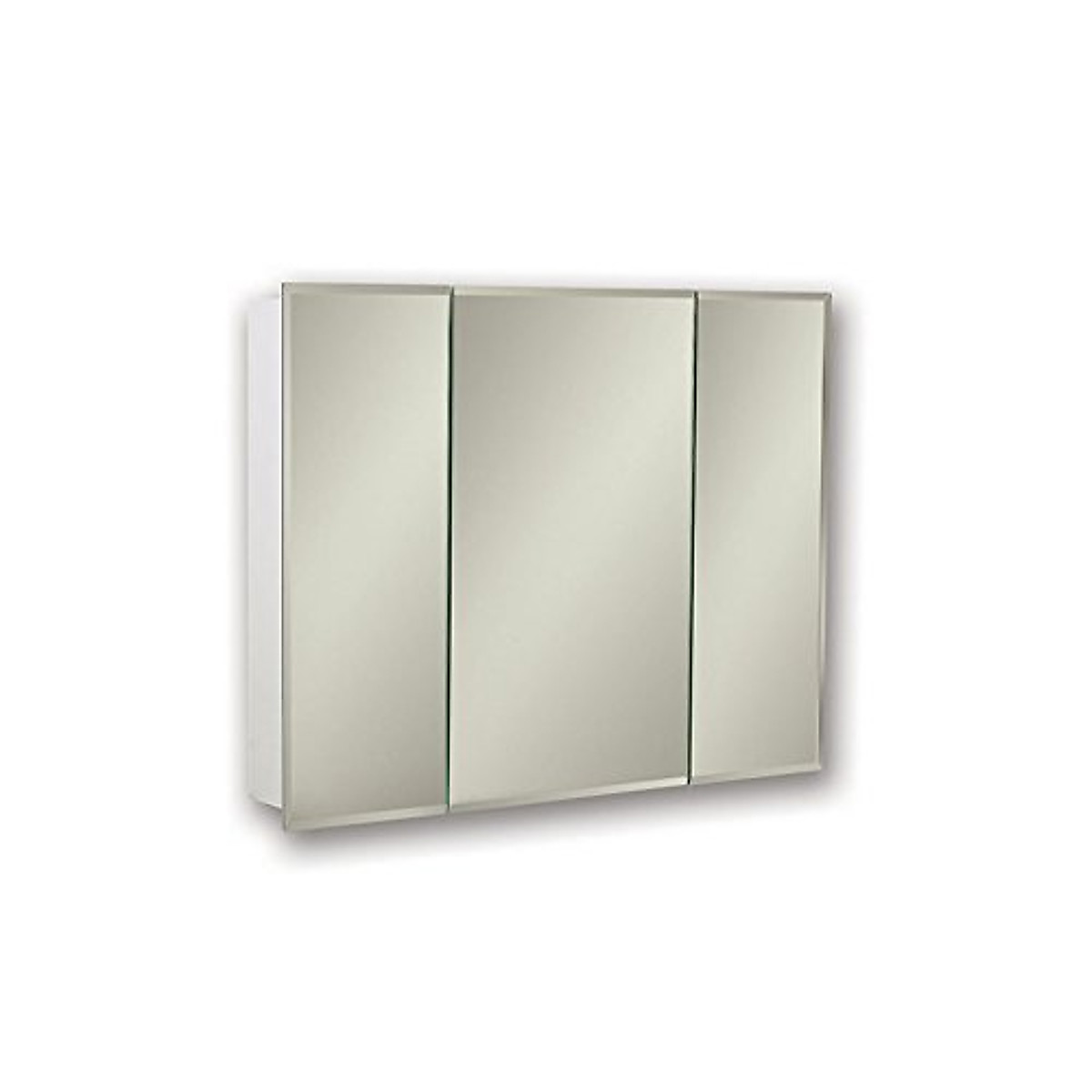 Jensen 255248X Tri-View Bevel Mirror Medicine Cabinet, 48" x 28.25"