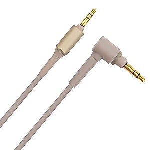 Saipomor WH1000XM5 Replacement Audio Cord WH-1000XM4 Cable Compatible with Sony WH1000XM2 WH-1000XM3 MDR-XB950BT MDR-100ABN MDR-10R MDR-1000X MDR-ZX770BN Noise-Canceling Headphones(Gold)