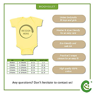 Cute Rascals Baby Bodysuit Made in Mexico Funny Style C Boy & Girl Baby Clothes Funny Cotton Yellow Design Only Newborn