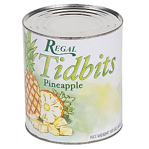 #10 Can Pineapple Tidbits in Natural Juice - 6/Case