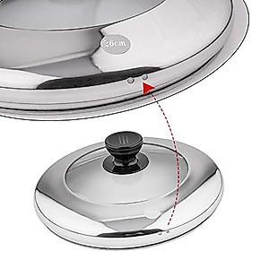 2 Tier Stainless Steel Steamer Pot Cookware Pot & Pan/Saucepan Cooking Set with Insert Basket, Great Steamer For Cooking Food, Tempered Glass Lid, Dishwasher Safe By Lake Tian (22cm/8.7in), 6qt