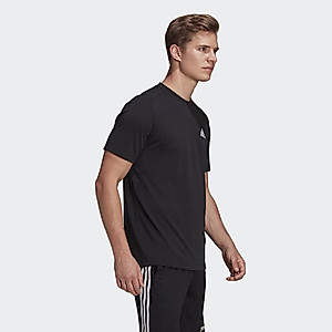 adidas mens FR Tee Black/White X-Large