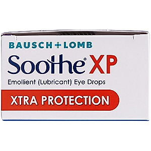 Bausch + Lomb Soothe XP Dry Eye Drops, Xtra Protection Lubricant Eye Drops with Restoryl Mineral Oils, , 0.5 Ounce Bottle Twinpack, 0.5 Fl Oz (Pack of 2)