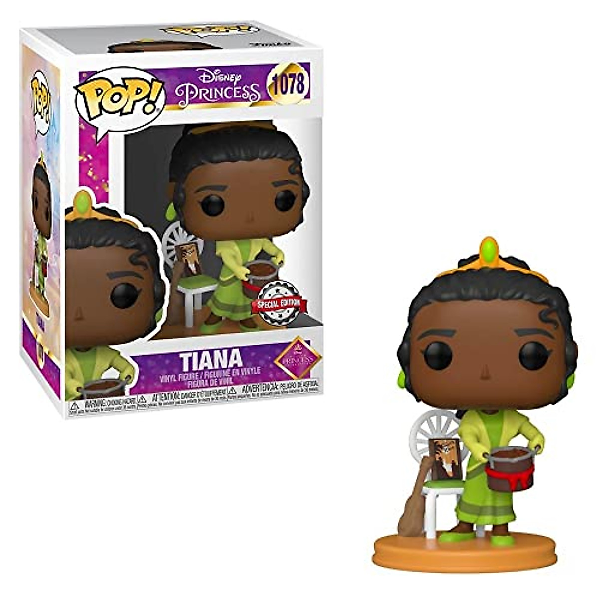Funko Pop Disney The Princess and The Frog Tiana with Gumbo Ultimate Princess