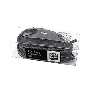 Samsung Stereo Headphones with Microphone for Galaxy S8, S9, S8 Plus, S9 Plus, Note 8 and Note 9 - Bulk Packaging - Titanium Grey