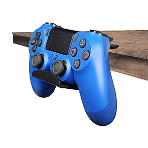2PACK Universal Game Controller Desktop Stand Holder for Xbox ONE 360 Switch PS4 STEAM PC Nintendo, VBH Stick On Mount Computer Gamepad Accessories(Black)