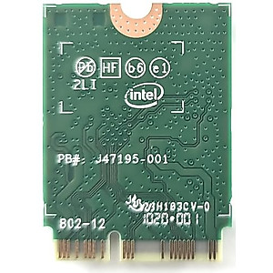 9560NGW R Wireless-AC 9560 PCI-Express M.2 2230 802.11ac WLAN Bluetooth 5.1 WiFi Card VHXRR 0VHXRR CN-0VHXRR Compatible Replacement Spare Part for Intel Compatible and Laptop Systems
