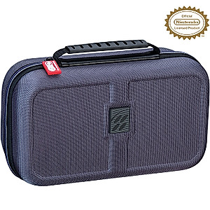 Officially Licensed Nintendo Super Nintendo Classic Entertainment System Carrying Case – Protective Deluxe Travel System Case – Grey Ballistic Nylon Exterior