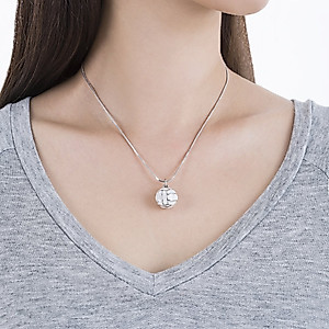 chelseachicNYC Striking White Volleyball Necklace