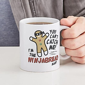 CafePress Ninjabread Man Mug Ceramic Coffee Mug, Tea Cup 11 oz