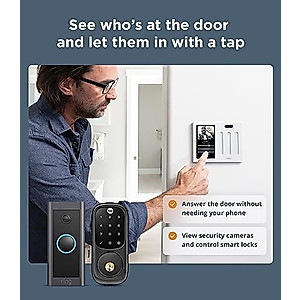 Brilliant Smart Home Control (3-Switch Panel) — Alexa Built-In & Compatible with Ring, Sonos, Hue, Google Nest, Wemo, SmartThings, Apple HomeKit — In-Wall Touchscreen Control for Lights, Music, & More